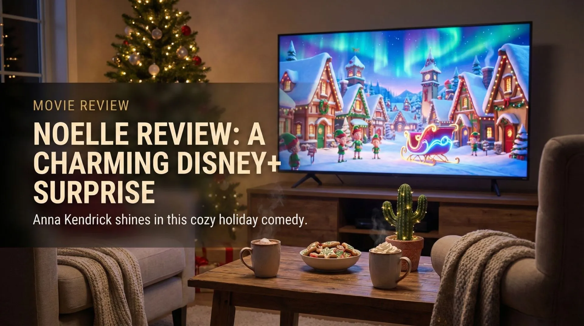 Noelle (2019) Review – Anna Kendrick Saves Christmas (8/10) | Dadnology